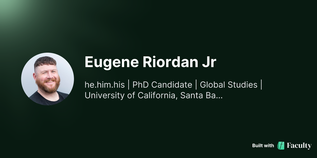 Eugene Riordan Jr